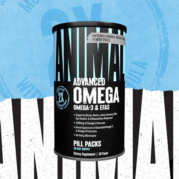 Universal Nutrition Animal Omega - 30 Pak | Premium Omega-3 & Omega-6 ...
