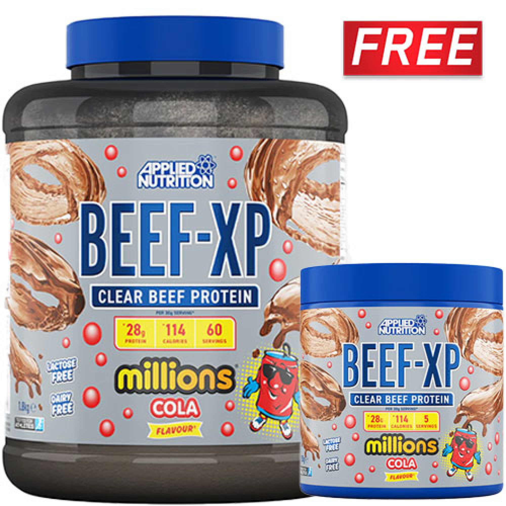 Applied Nutrition 100% Beef Protein Isolate 1.8kg| Beef Protein