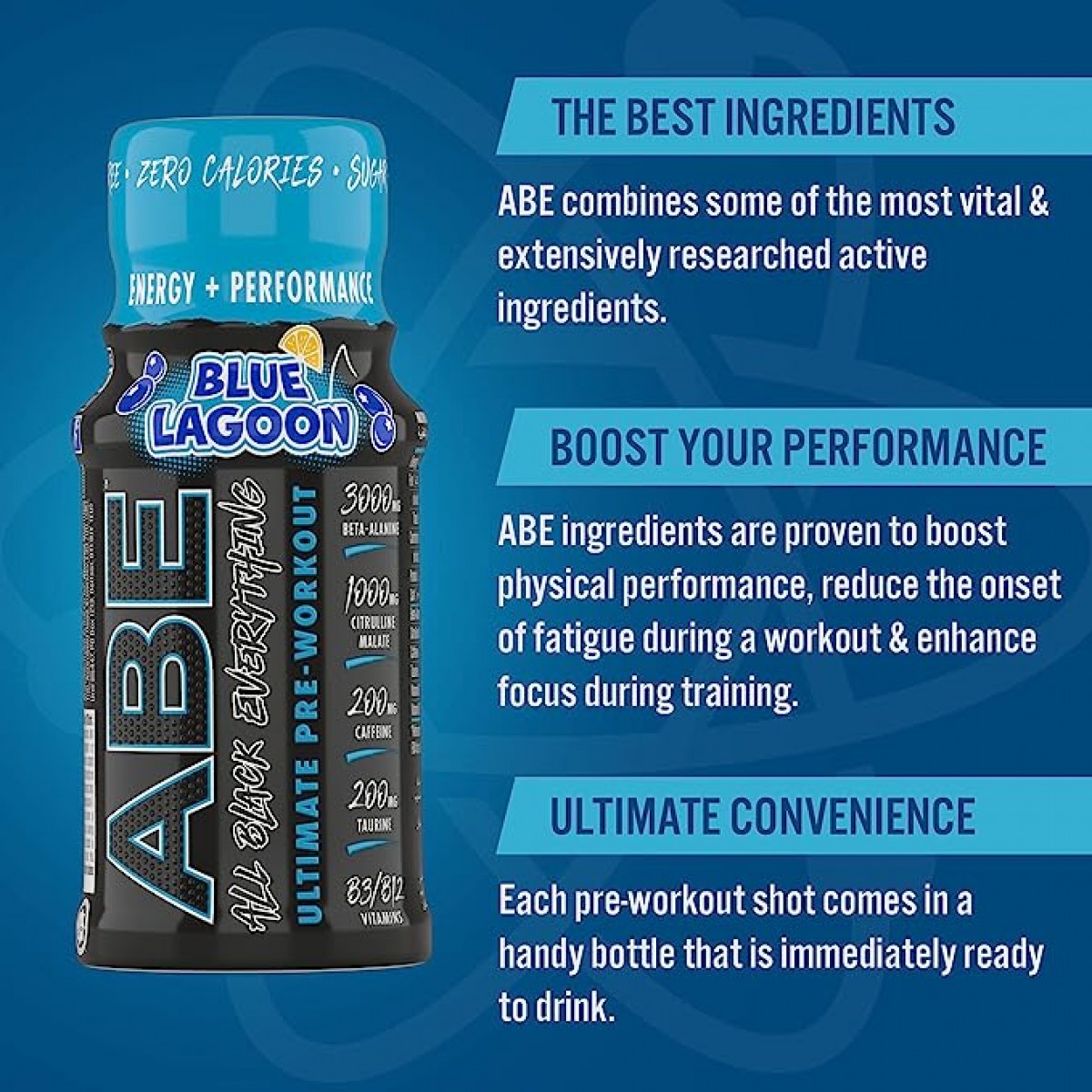 Applied ABE Shots 12 x 60ml | Lowest Price | HPnutrition.ie