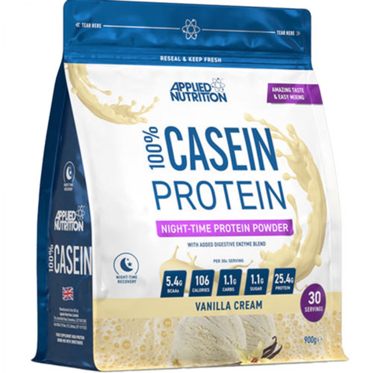 Applied Nutrition Micellar Casein 900g | Hpnutrition.ie