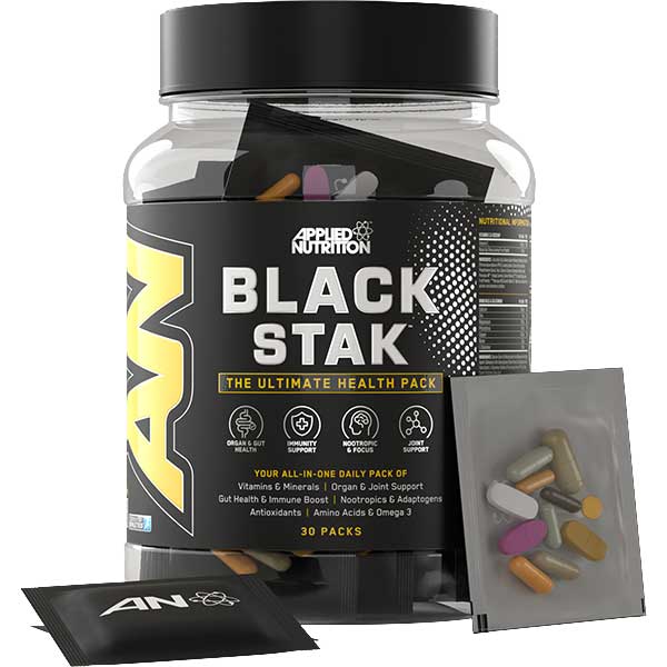 Applied Black Stak - Ultimate Health Pack 30 Packs | Comprehensive ...