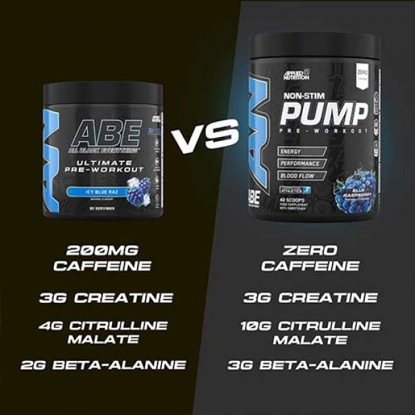 Applied Nutrition ABE Pump Pre-Workout 500g | Stim-Free Muscle Pump ...