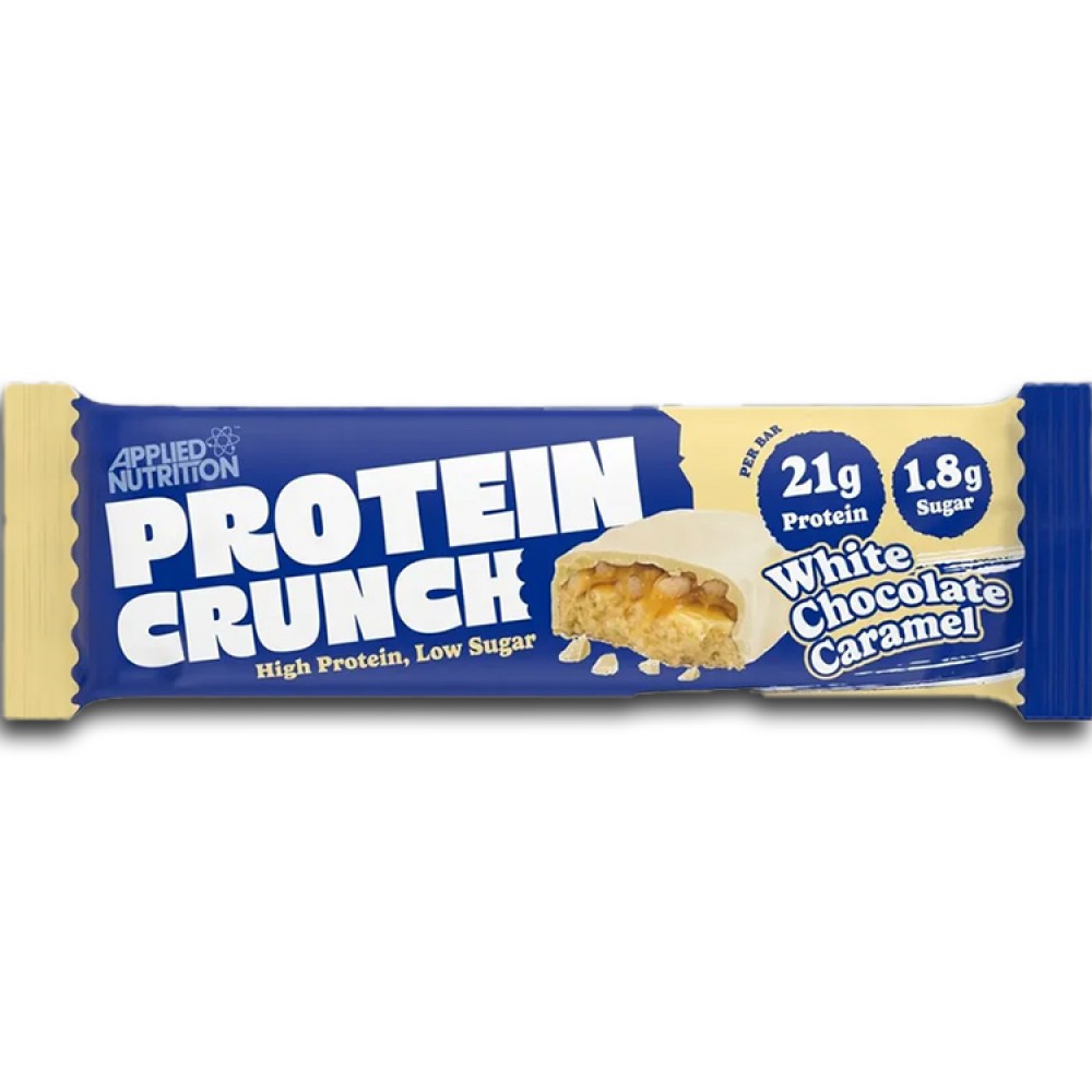Applied Nutrition Protein Crunch 12x62g | 21g Protein, High Fiber Snack ...