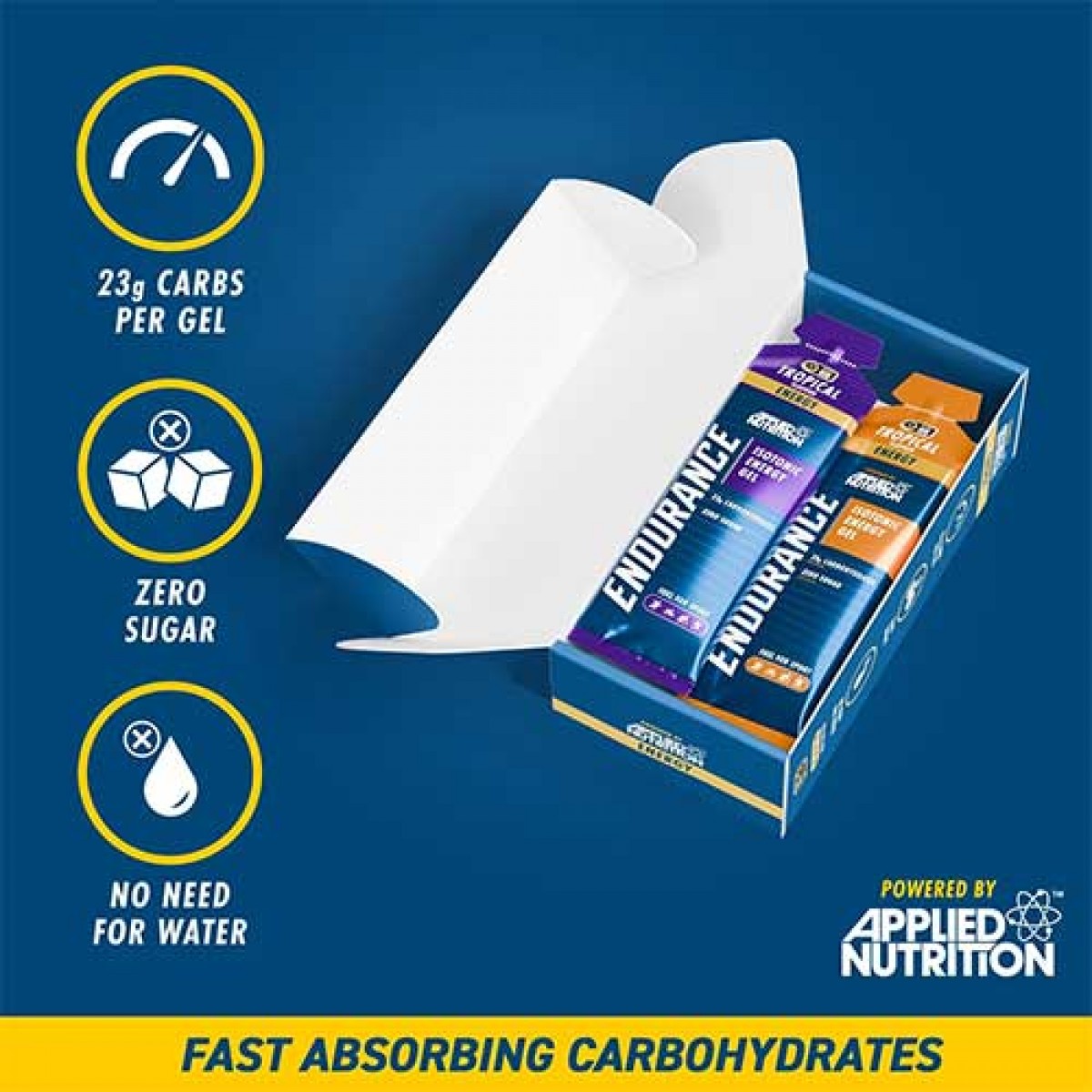 Applied Endurance Isotonic Energy Gels - Variety Pack (6 Gels ...