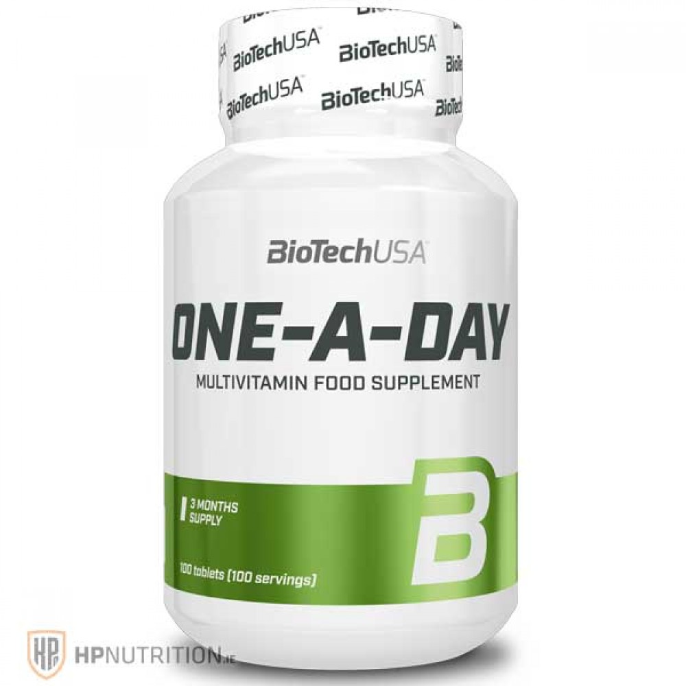 BioTech USA One a Day Multivitamin - 100 Tabs | Vitamin