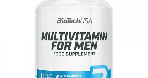 BioTech USA Multivitamin For Men - 60 Tabs | Energy, Immunity & Male ...