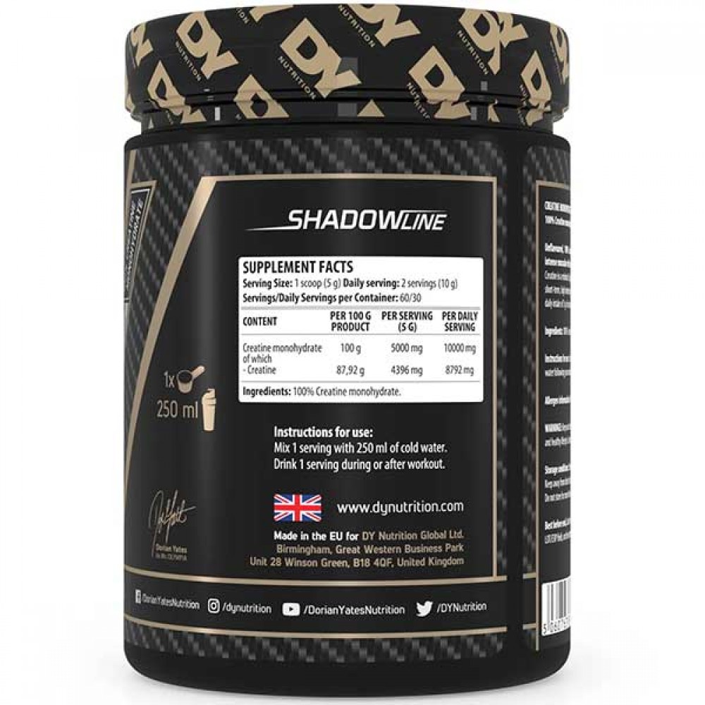 Dorian Yates Creatine Monohydrate - 300g | Pure Muscle Power