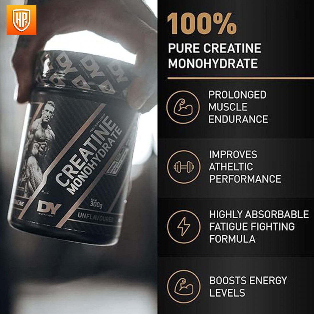 Dorian Yates Creatine Monohydrate - 300g | Pure Muscle Power