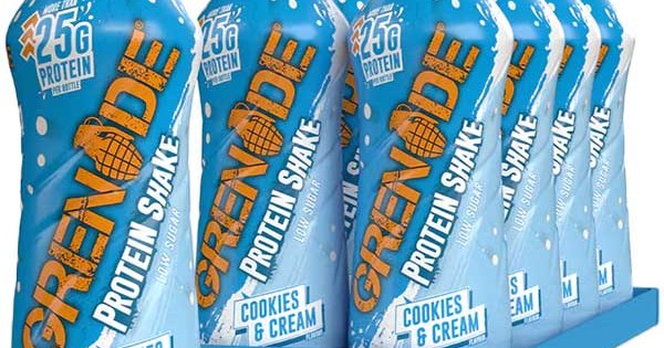 Grenade Protein Shake (8x330ml) | RTD Muscle & Recovery Fuel ...