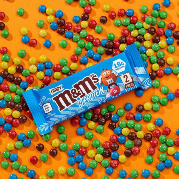 M&M's Crispy High Protein Bar 12x52g | HPnutrition.ie | Lowest Price