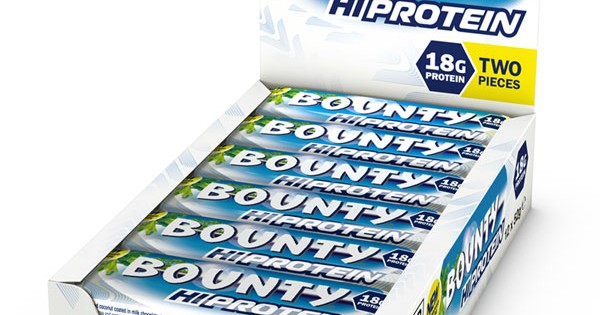 Buy Bounty Hi Protein Bars 12 x 59g | HPnutrition.ie | Lowest Price