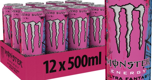 Monster Fantasy Ruby Red Zero Sugar 500ml x 12 | Lowest Price ...