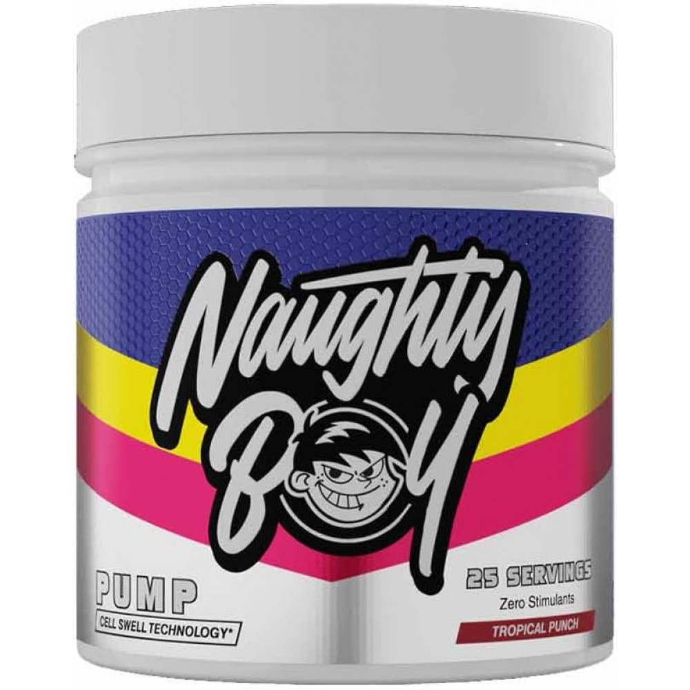 Naughty Boy Pump Stim Free Pre Workout 400g| LOWEST PRICE | HPnutrition.ie