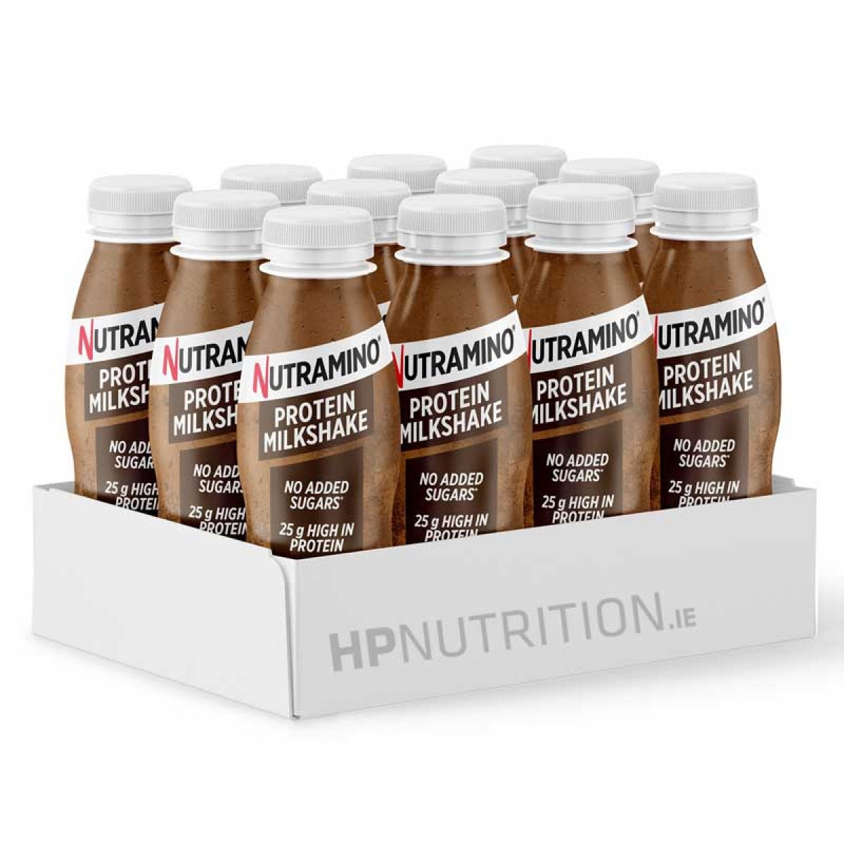 Nutramino Protein Milk Shake 330ml x 12 | High Protein | No Added Sugar