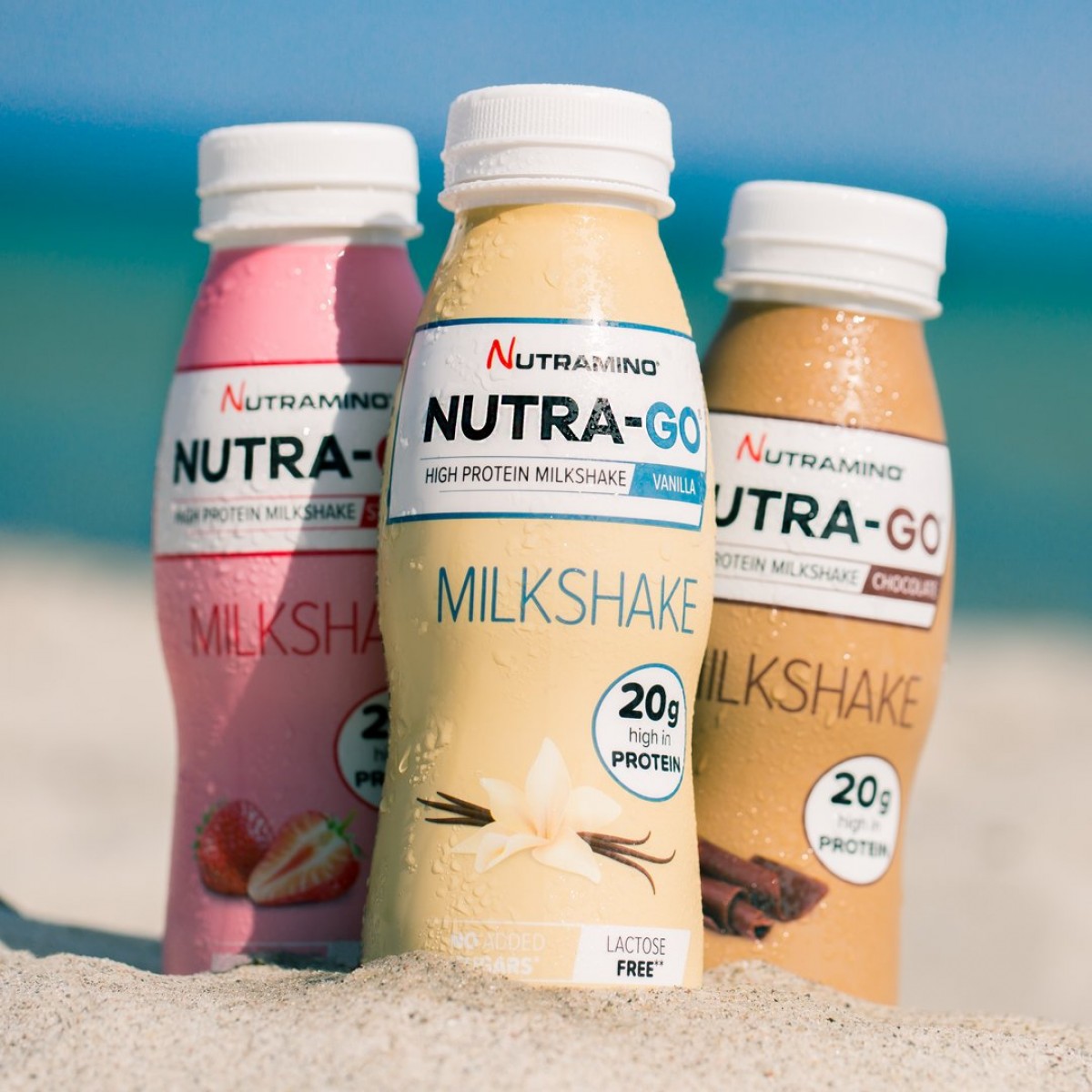 Nutramino Protein Milk Shake 330ml x 12 | High Protein | No Added Sugar