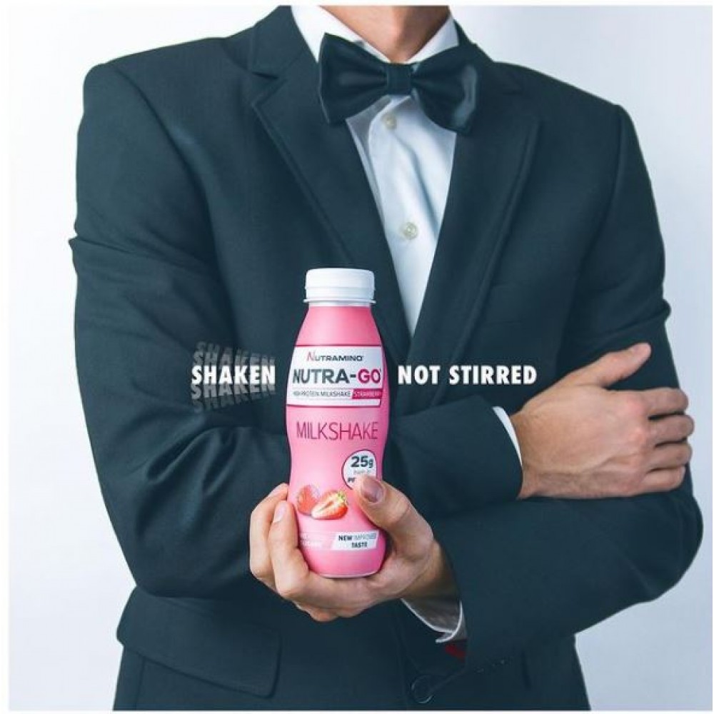 Nutramino Protein Milk Shake 330ml x 12 | High Protein | No Added Sugar