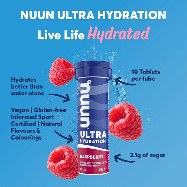 Nuun Ultra Hydration Electrolyte Tabs 10 Tablets | Superior Hydration ...