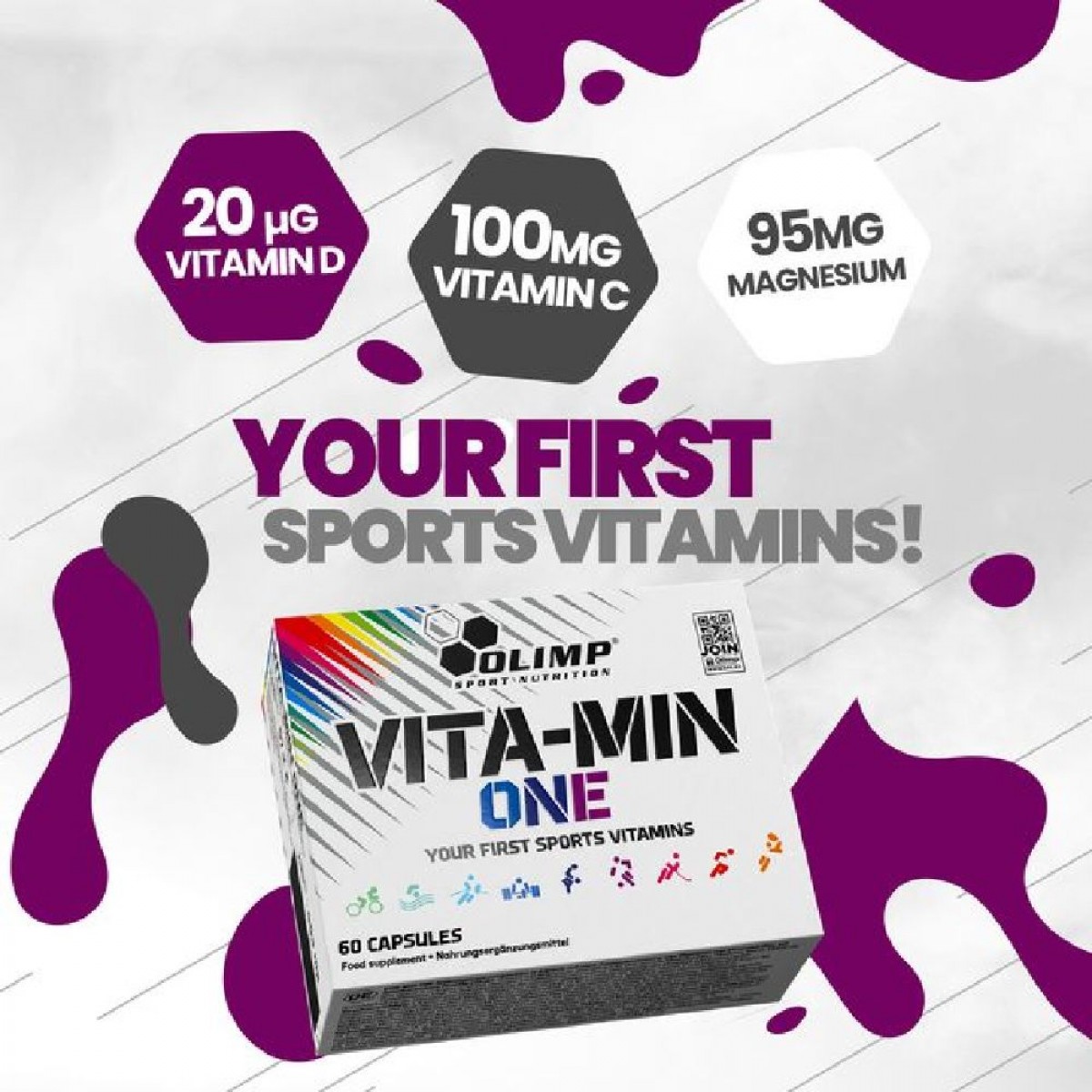Olimp Vita-Min One - 60 Capsules – By Olimp Sports Nutrition