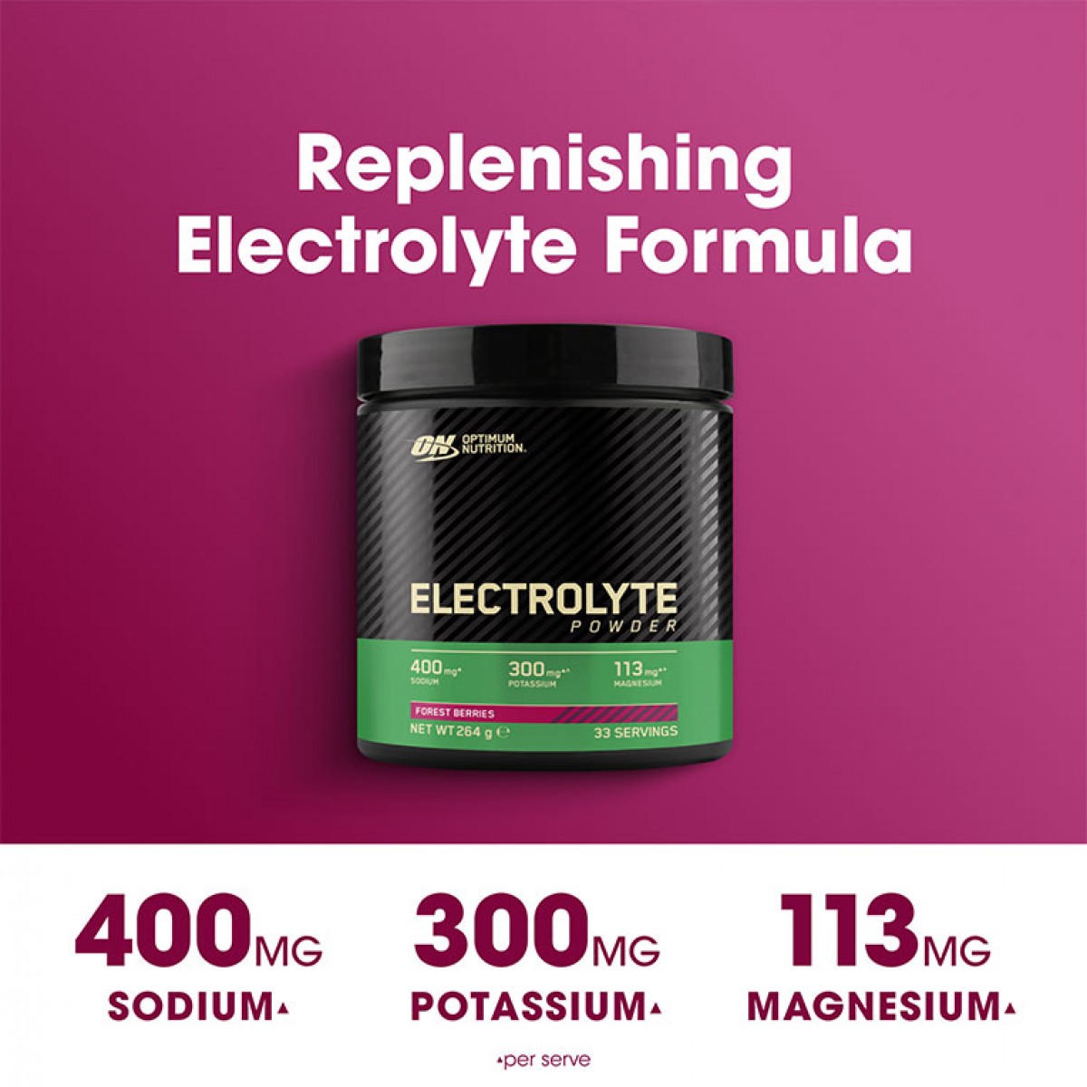 Optimum Nutrition Electrolyte Hydration - 264g| Avanced electrolyte mix ...