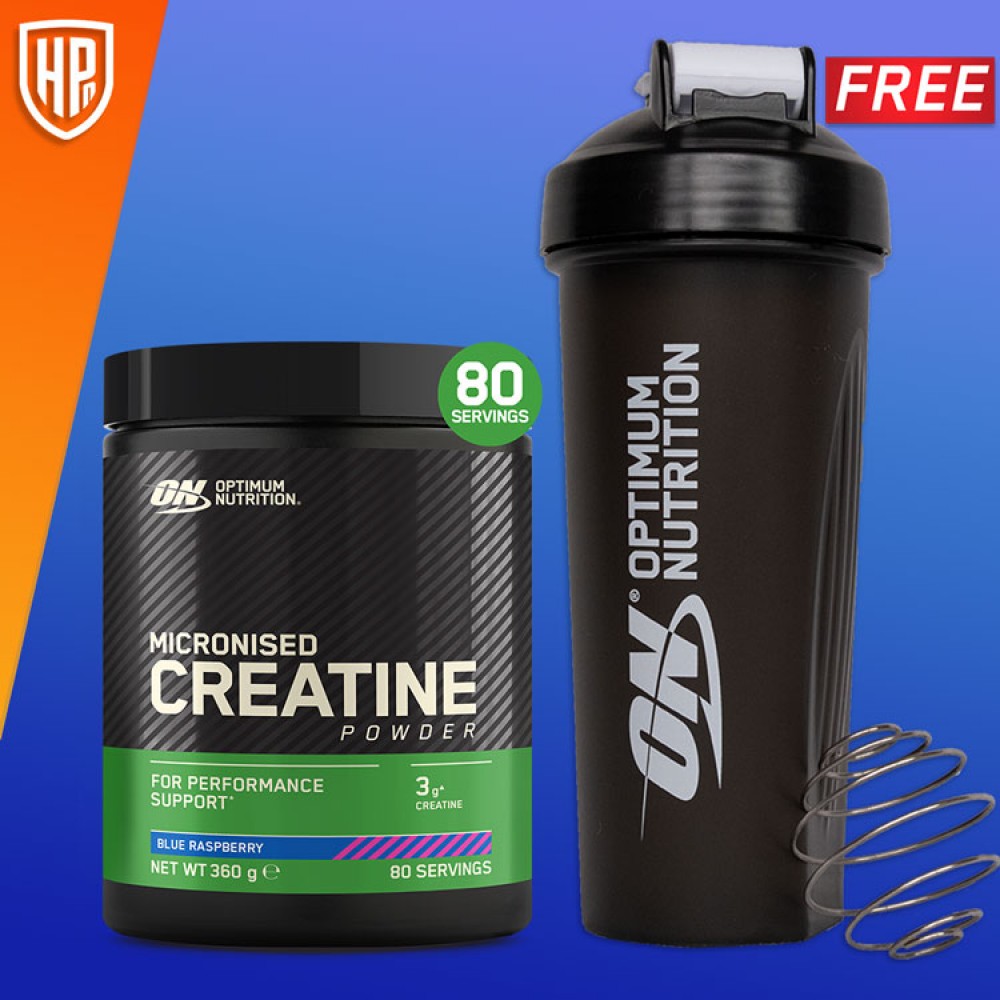 Optimum Nutrition Creatine Powder Flavoured 360g | HPnutrition.ie