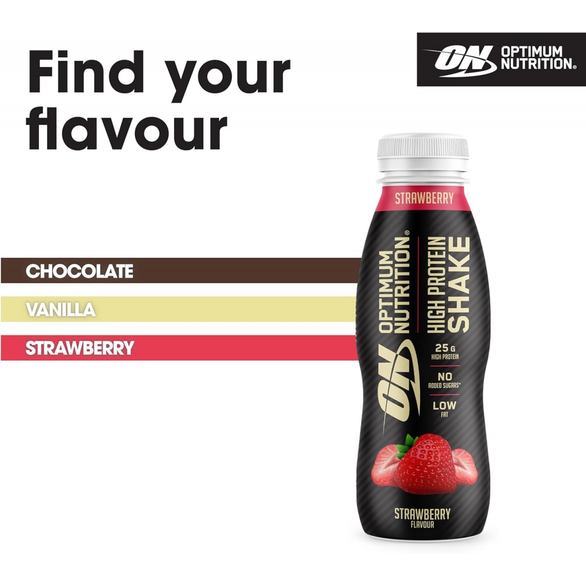Optimum Nutrition HIGH PROTEIN Shakes 330ml | Lowest Price at ...