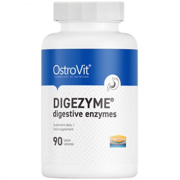 Buy OstroVit Digezyme Digestive Enzymes 90 tablets | Hpnutrition.ie