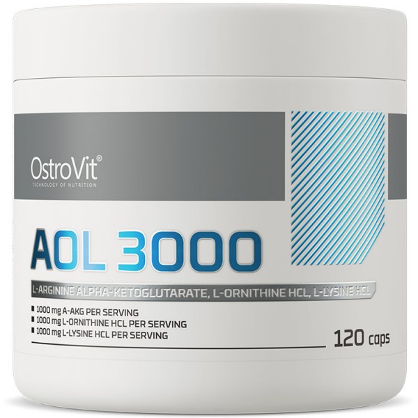Ostrovit AOL 3000mg - 120 Caps | Muscle Growth & Recovery Blend ...