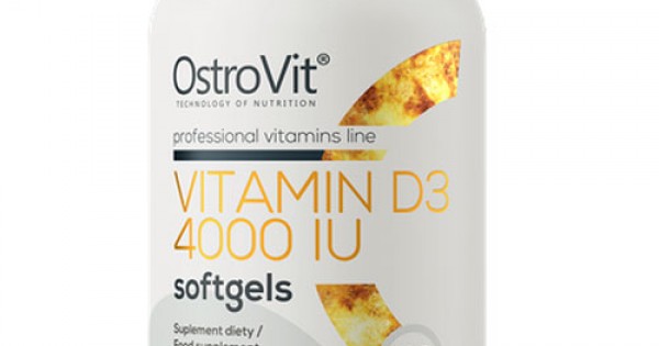 OstroVit Vitamin D3 4000IU - 120 Caps