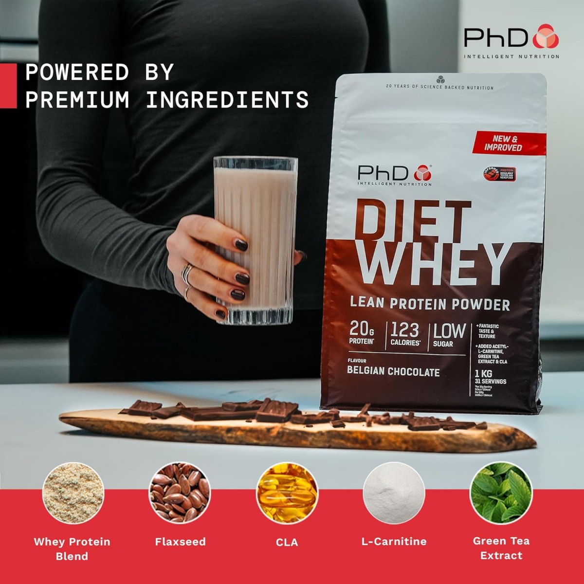 PHD DIET WHEY PROTEIN | HIGH PROTEIN | LOWEST PRICE | HPnutrition.ie