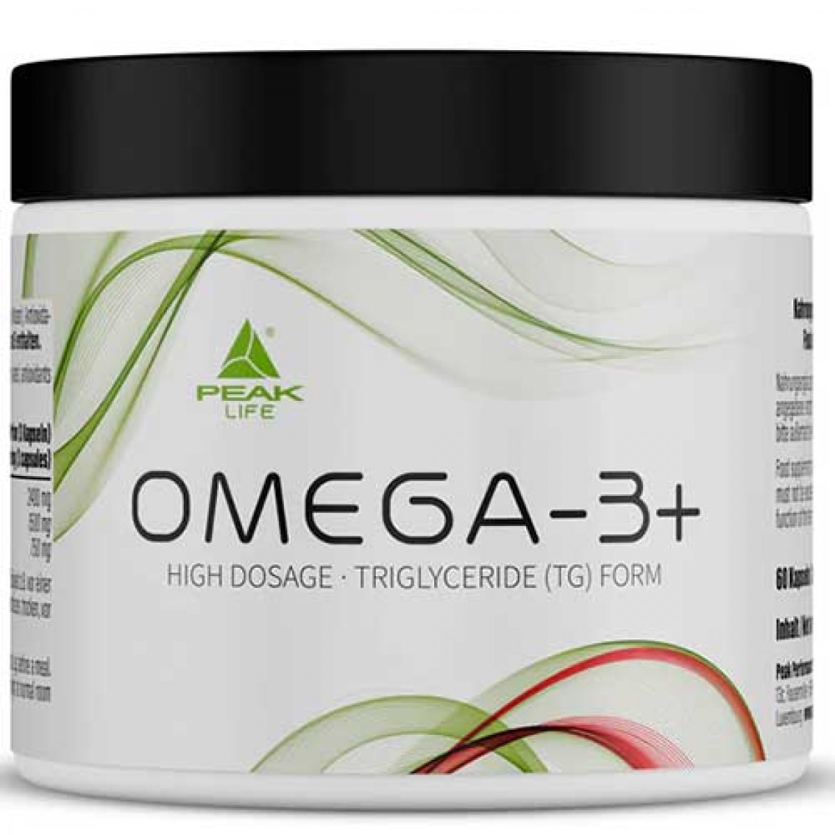 Peak Omega 3 - 60 Caps | Heart, Brain & Joint Support | HPnutrition.ie