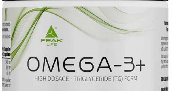 Peak Omega 3 - 60 Caps | Heart, Brain & Joint Support | HPnutrition.ie