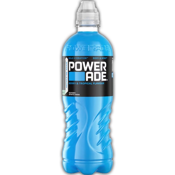 Powerade Hydration Berry & Tropical 15 x 500ml Case | Isotonic ...