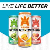 REIGN Storm Kiwi Blend 12 x 355ml | Clean Plant-Based Energy ...