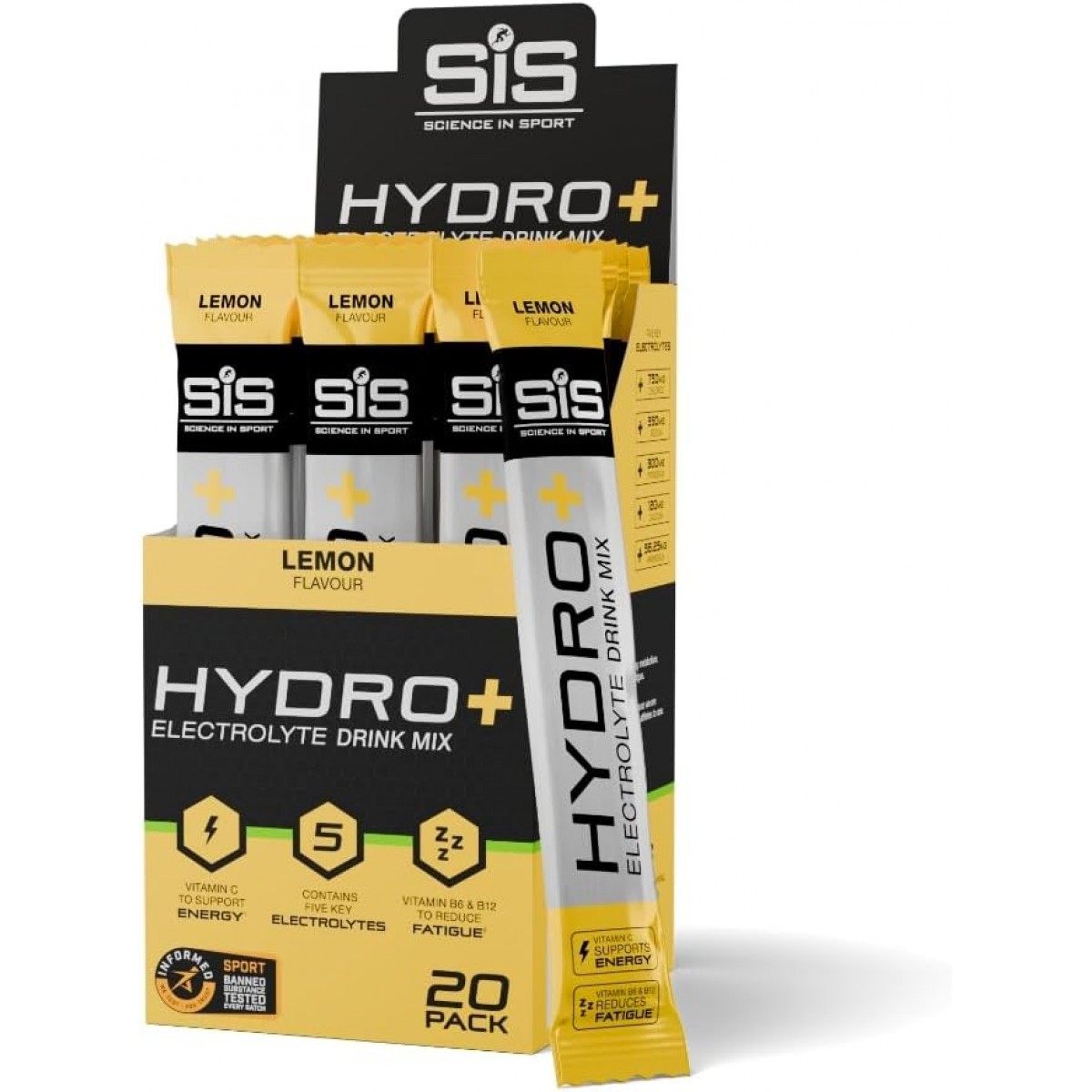 SiS Hydro+ Electrolytes Hydration Drink - 20 Pack | HPnutrition.ie