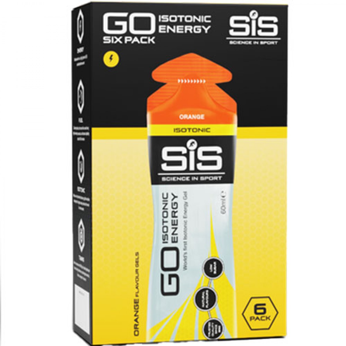 Boost Your Performance with SIS Go Isotonic Energy Gels 60ml x 6 Pack ...