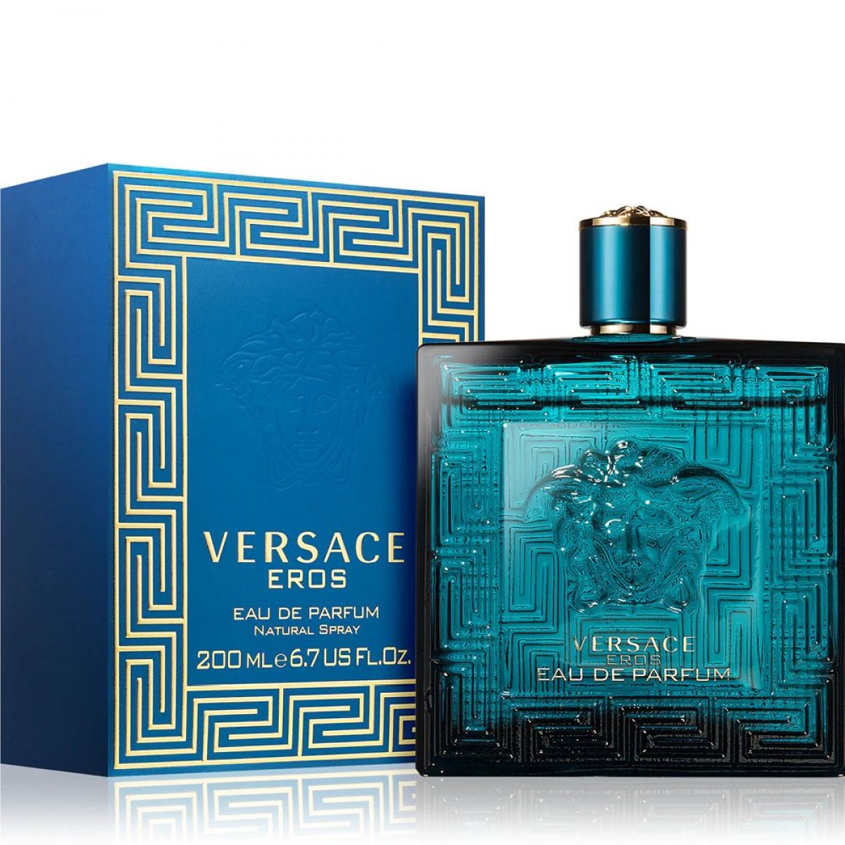 Versace EROS Eau de Parfum 200ml | Intense Woody Oriental Men's Scent