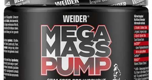 Weider Mega Mass Pump - 270g | Pre-Workout & Muscle Growth | HPnutrition