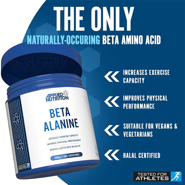 Applied Nutrition Beta Alanine - 300g | Enhance Endurance & Performance
