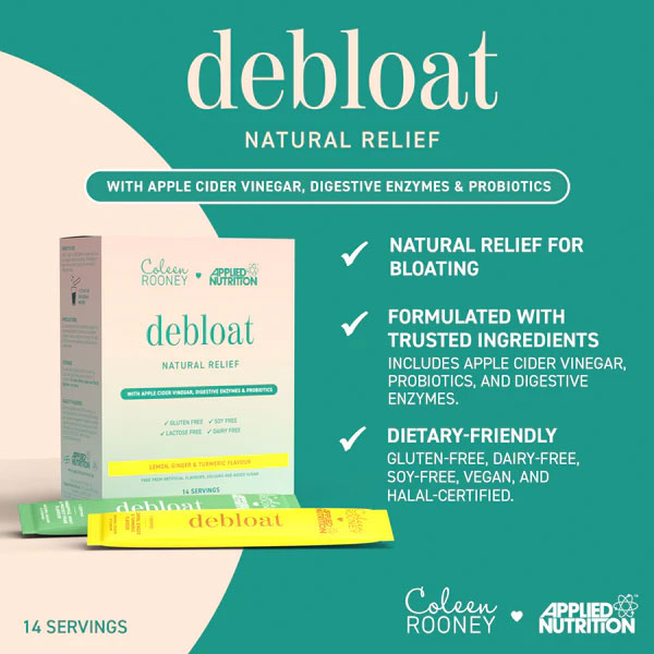 Applied Nutrition - Coleen Rooney - Debloat - 14 Sachets | Digestive ...
