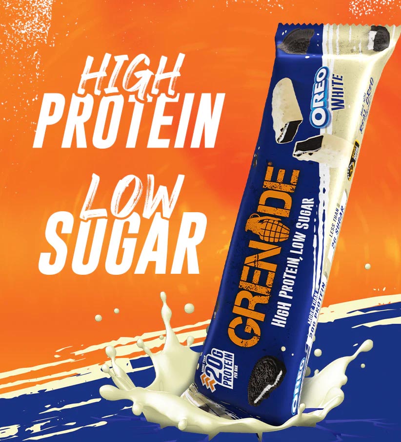 Buy Grenade White Chocolate Oreo Protein Bar 60g - Box of 12