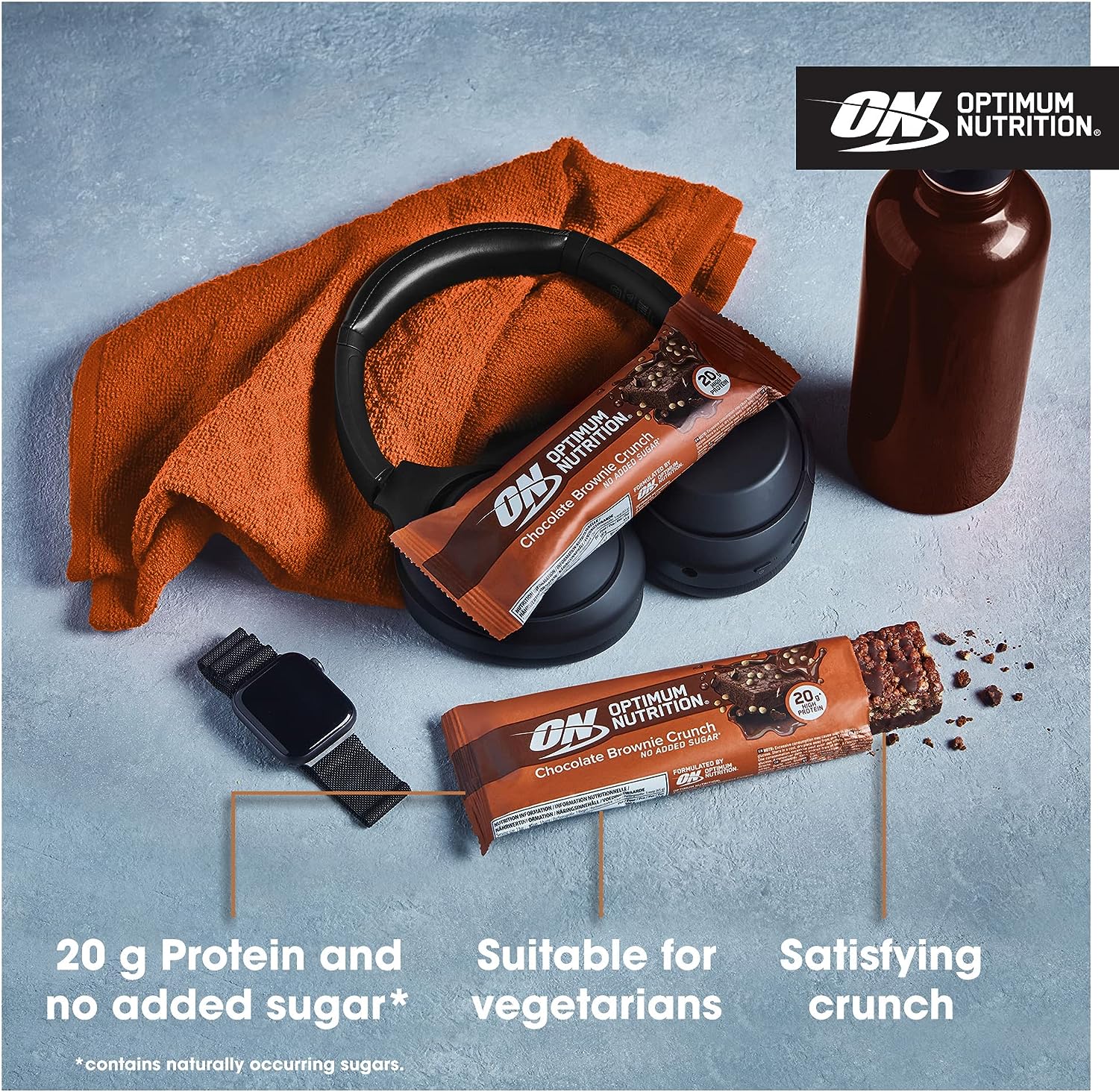 Optimum Nutrition Protein Bar Choc Brownie | HPnutrition.ie