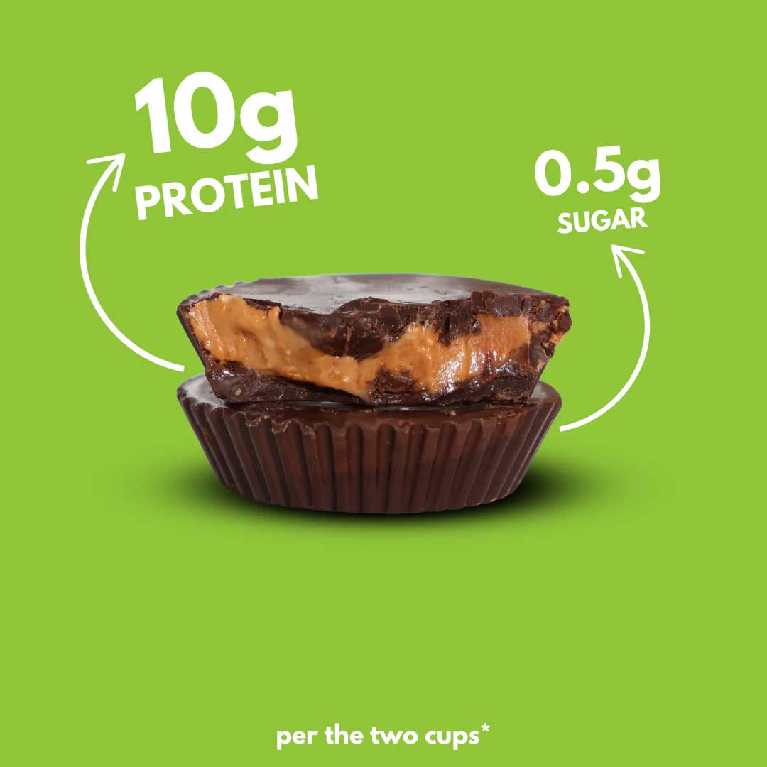 Nutry Nuts Protein Dark Chocolate Peanut Butter Cups - Pack of 12 ...